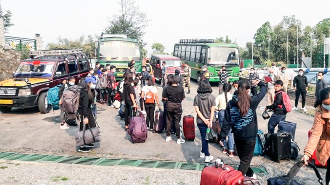 Students complete SICUN quarantine, transported to their homes ...