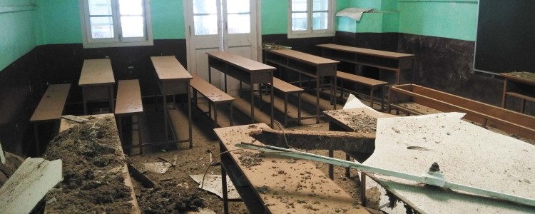 School roof collapses three days after students were shifted ...