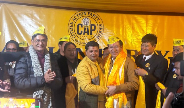 Ganesh Rai announced as CAP Sikkim’s CM candidate for 2024 elections ...