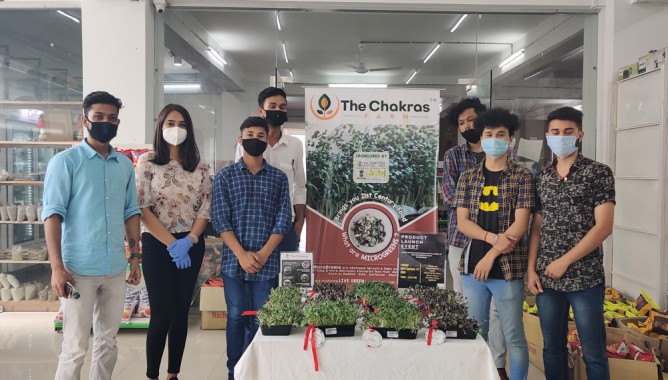 Microgreen products by Chakras Farm launched - Sikkimexpress