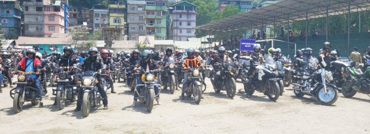Over thousand participate in Sikkim Police bike rally with road safety ...