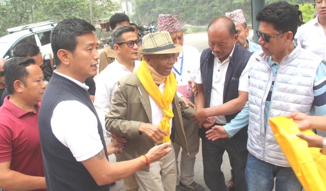 KN Rai Returns Home - Sikkimexpress