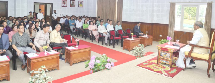 Governor chairs Raj Bhawan coordination meeting - Sikkimexpress