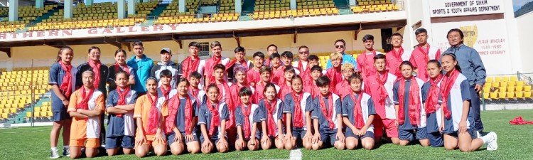 Sikkim select football teams for NE Olympics - Sikkimexpress
