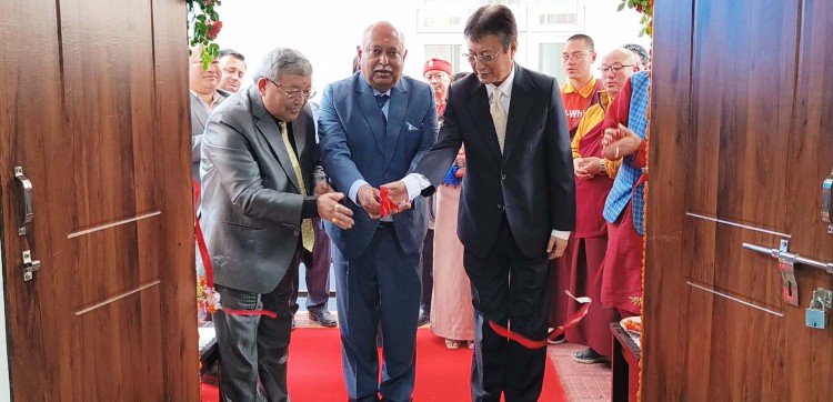 Inauguration of additional building at Gyalshing district & session co ...