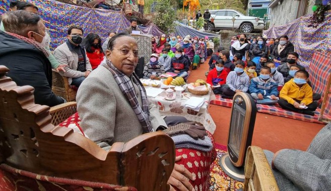 Governor visits Sita Panchawati Ashram - Sikkimexpress