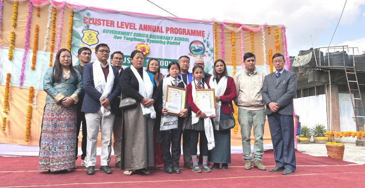 Two girl students receive Maker Dhoj-Ambali Scholarship - Sikkimexpress