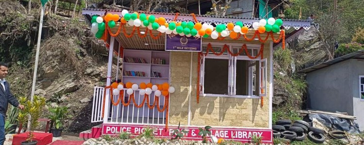 Police picket post and community library inaugurated at 7th Mile ...
