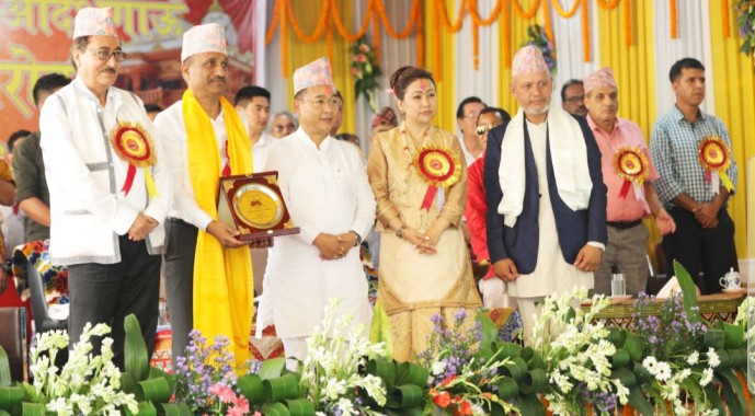 CM inaugurates Sri Sri Siddhi Devi Mandir at Adarsh Gaon - Sikkimexpress