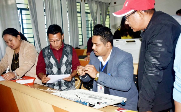 EVM training for Election officials in Namchi - Sikkimexpress