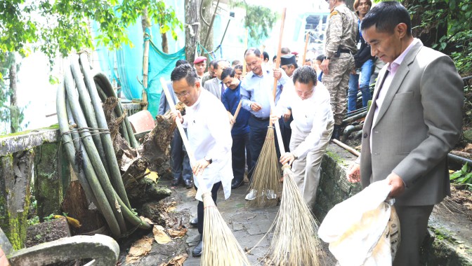 CM launches State-Level Swachhata Hi Sewa Campaign 2024 - Sikkimexpress