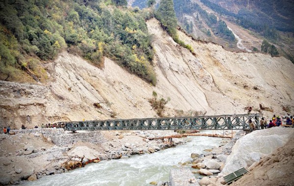 Indian Army & BRO completes crucial Zeema bailey bridge - Sikkimexpress