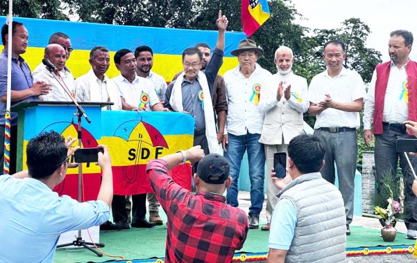 SDF holds constituency-level meeting at Daramdin - Sikkimexpress