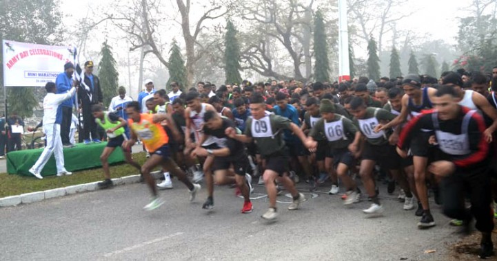 Indian Army organises mini marathon - Sikkimexpress