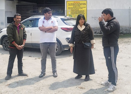 Road carpeting works start at Decheling, pre-monsoon jhora cleanliness ...