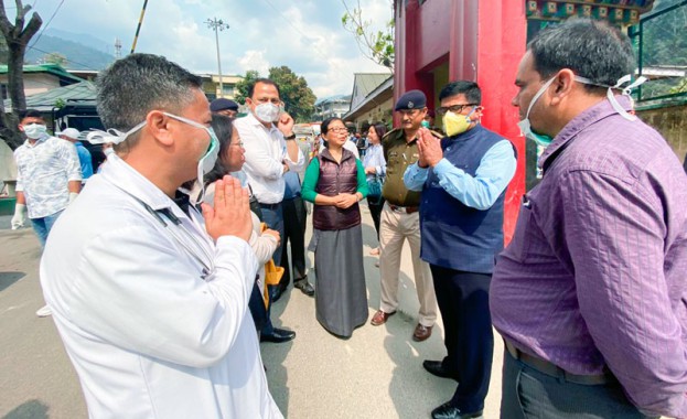 Minister takes stock of Rangpo checkpost preparedness - Sikkimexpress