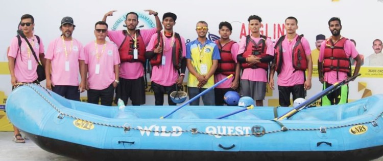 Sikkim rafting team bags silver medal at national championship ...