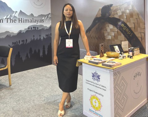 Agapi Sikkim makes its mark at global beauty expo in Mumbai - Sikkimexpress