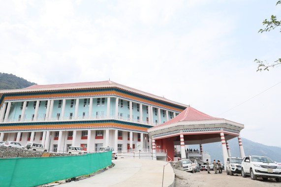 Governor visits Sikkim University’s permanent campus at Yangang ...