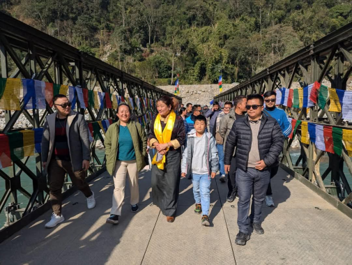 Temporary Bailey Bridge restores connectivity to Dzongu - Sikkimexpress