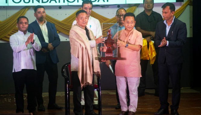 PCS Foundation Day: Subash Rai honoured with Kanchenjunga Kalam Purask - Sikkimexpress