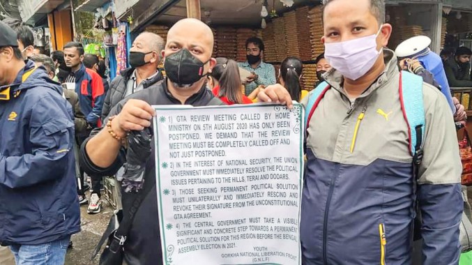 GNLF, Zimbademand permanent political solution - Sikkimexpress