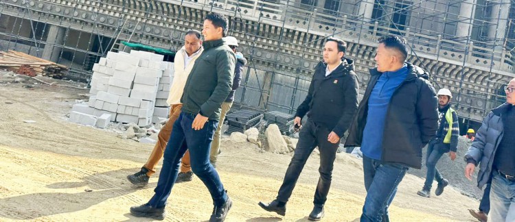 MP Indra Hang tours Rangang-Yangang, takes stock of ongoing projects ...