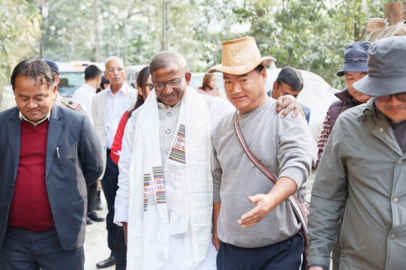 Governor visits flash flood-affected Dikchu and Lower Dzongu area ...