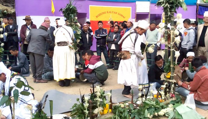 Sakewa Udhauli Puja celebrated at Legship - Sikkimexpress