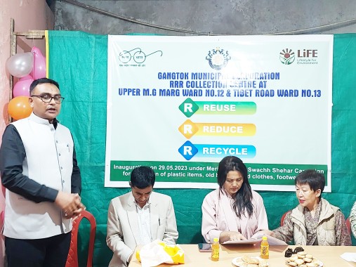 RRR centre inaugurated at Tibet Road - Sikkimexpress