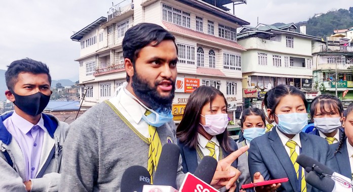 Geyzing college students counter allegations - Sikkimexpress