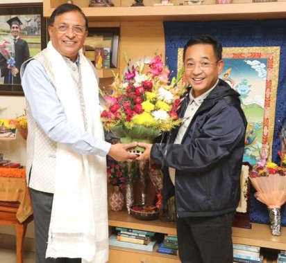 CM congratulates Dr Eklabya Sharma for Padma Shri award - Sikkimexpress