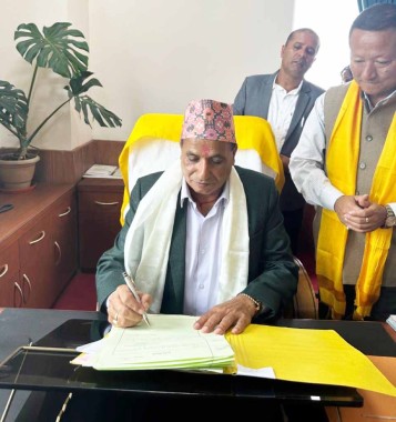 Minister Sharma formally takes charge of his departments - Sikkimexpress