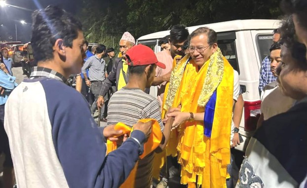 Ganesh Rai campaigns in Chujachen - Sikkimexpress