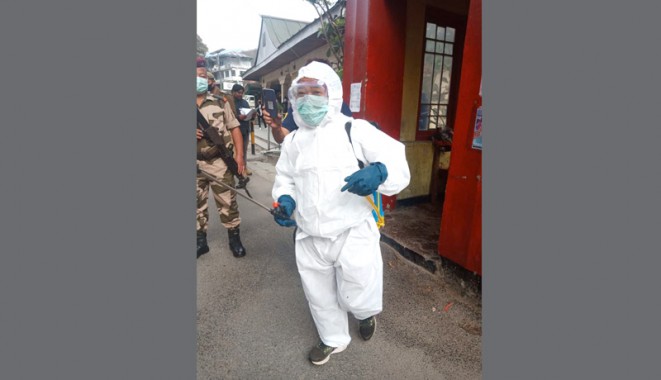 Screening, sanitisation stepped up at Rangpo checkpost - Sikkimexpress