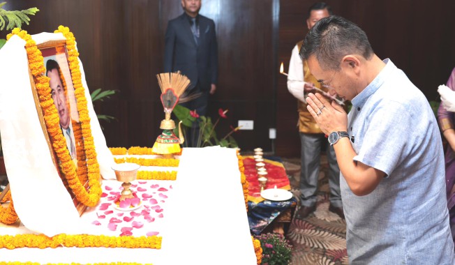Sikkim honours Bhandari’s legacy on his 84th birth anniversary ...