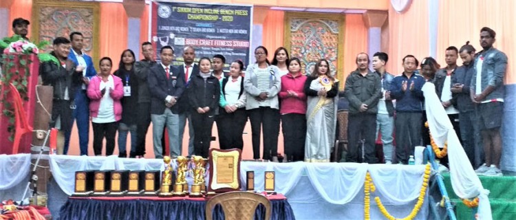 Incline Bench Press Championship held at Majhitar - Sikkimexpress