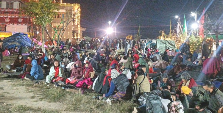 Devotees throng Tashiding Monastery for Bhumchu - Sikkimexpress